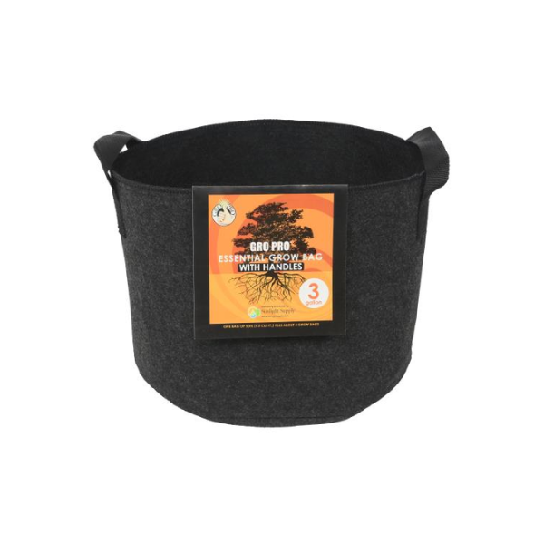 Gro Pro® - Essential Fabric Pots w/Handles | Advanced Gardening Solutions