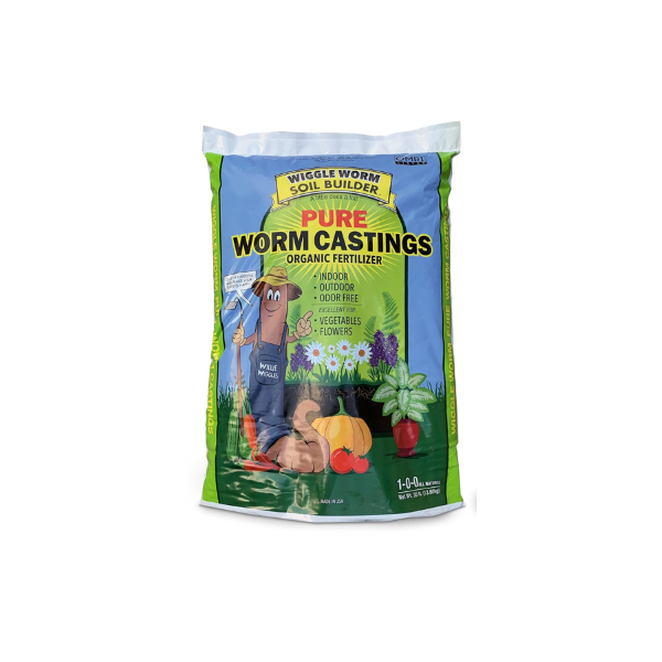 Wiggle Worm - Soil Builder™ Pure Worm Castings (30 lbs.)(OMRI® & CDFA ...